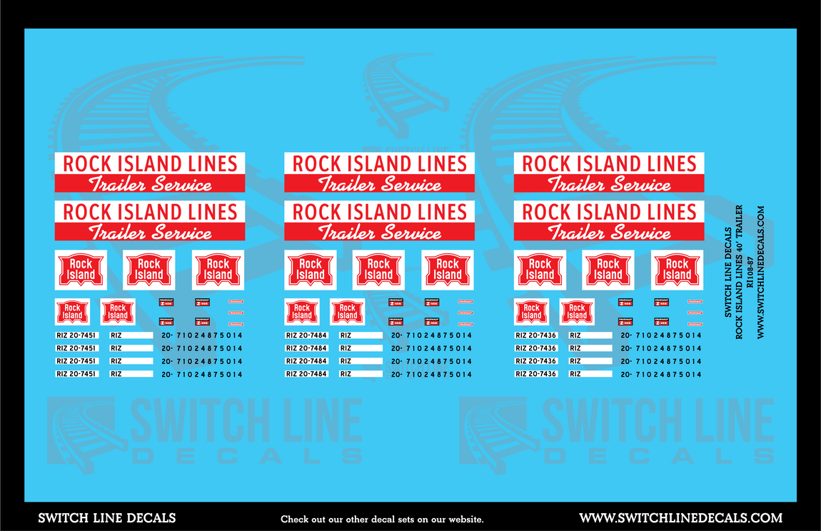 Switch Line Decals